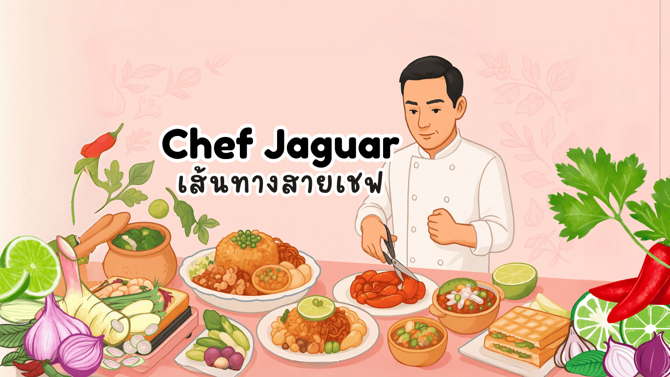 Chef Jaguar – อาจารย์อาหารไทย ดีกรี Top Chef Thailand 2 - SBAC