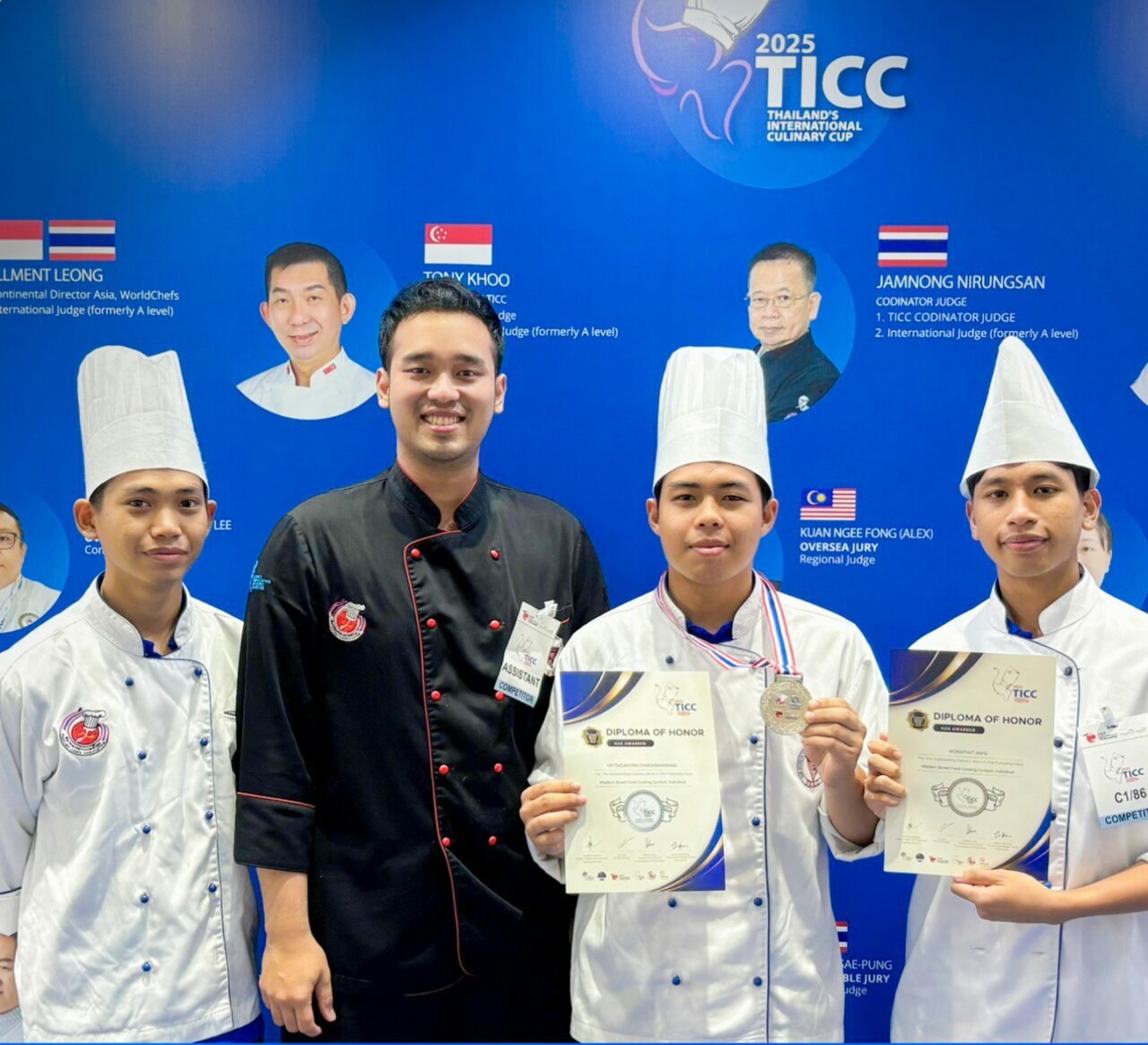 SBAC Win Awards at Thailand's 29th International Culinary Cup 2025 (TICC) - SBAC